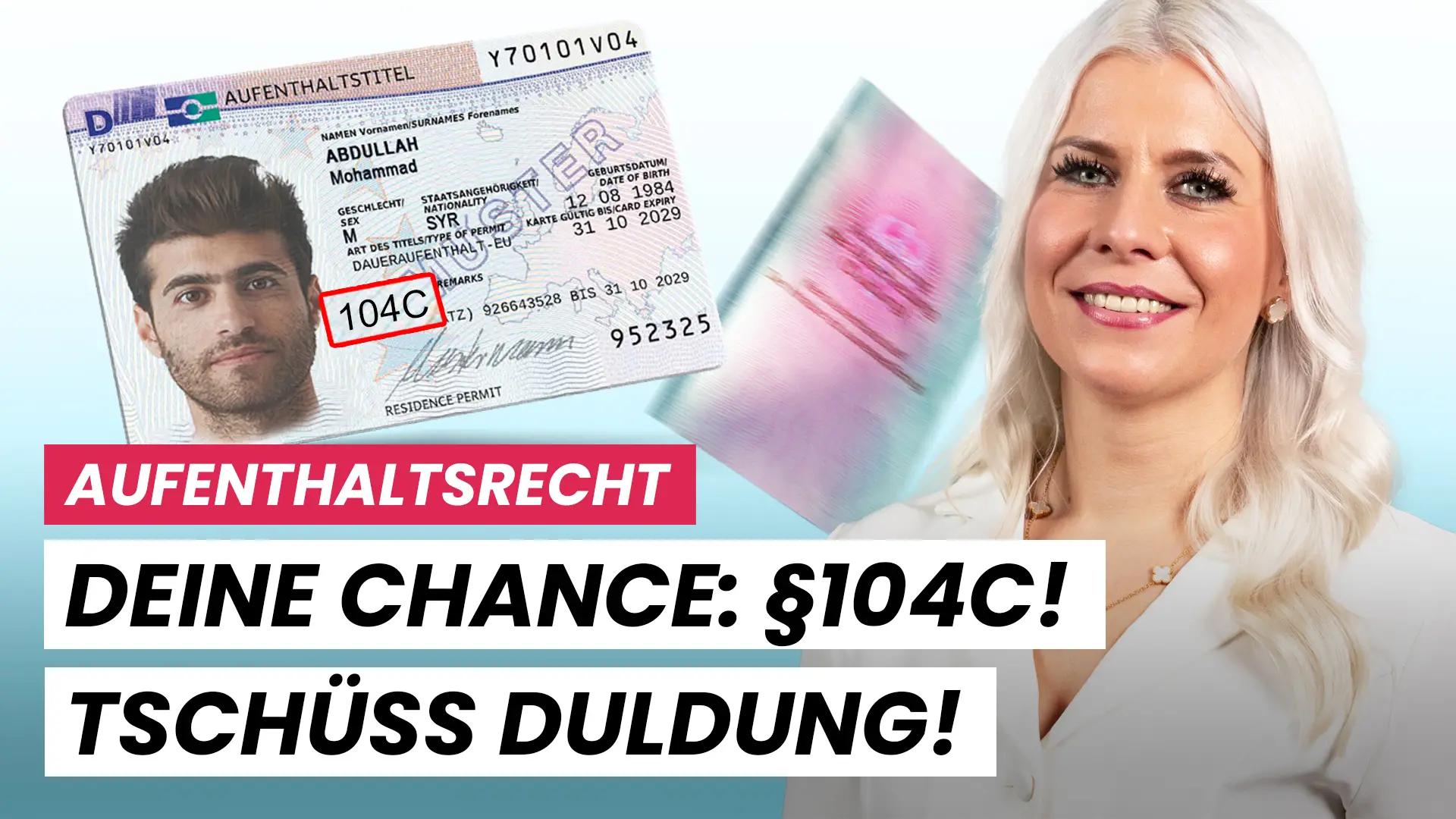 Chancen-Aufenthaltsrecht §104c: Dein Weg Aus Der Duldung!