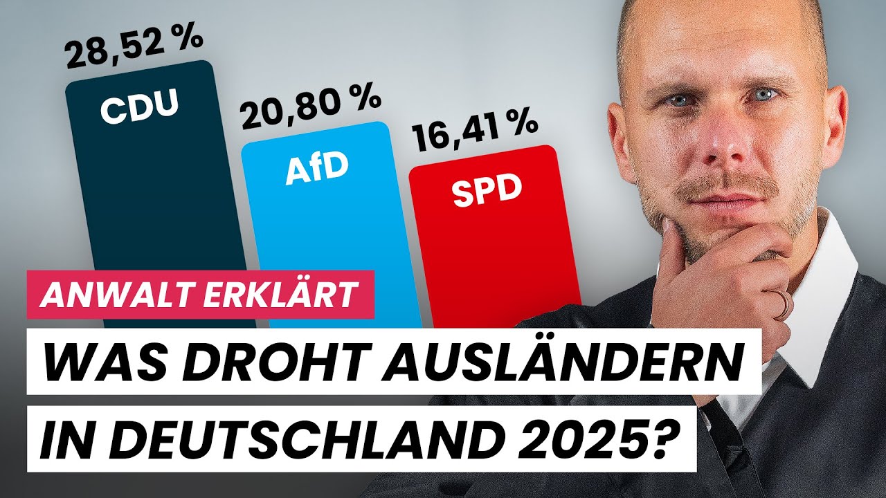 AfD i CDU pobjednici izbora! Što prijeti strancima u Njemačkoj 2025 ...